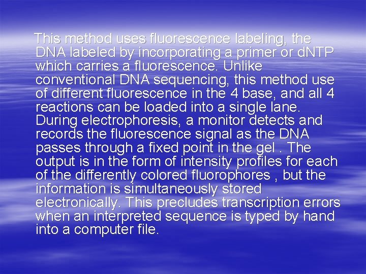 Chapter 7 Analyzing DNA gene structure variation expression