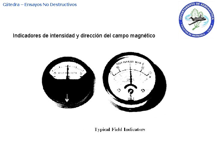 Ctedra Ensayos No Destructivos PATICULAS MAGNTICAS Ctedra Ensayos