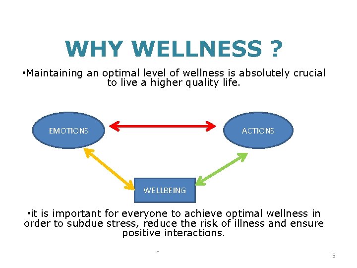 HEALTH AND WELLNESS DEALING WITH STRESS AND DEPRESSION