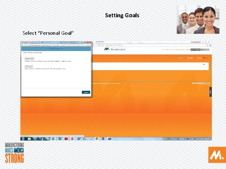 NAM Employee Goal Setting Training NAM Employee Goal
