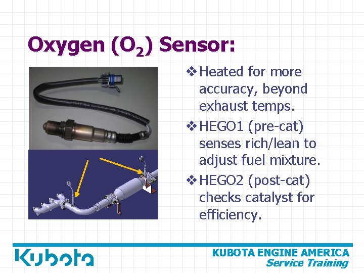 Kubota Engine Training WG 1605 spark ignited KUBOTA
