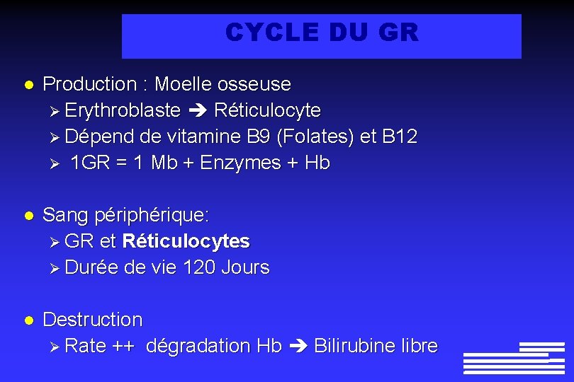 Les Anmies GENERALITES l Frquente l Impact nglig