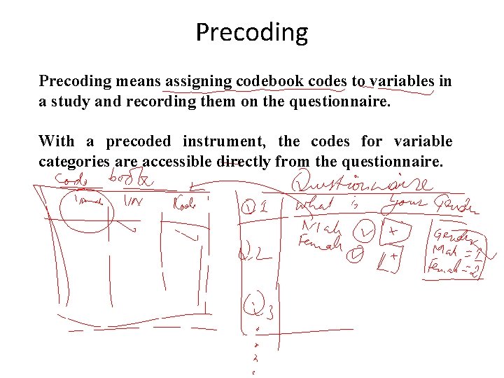 Data Preparation and Description Lecture 25 th RECAP