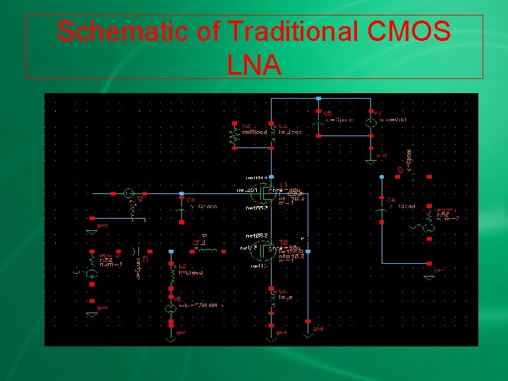 Low Power RFAnalog Amplifier Design Tong Zhang Auburn