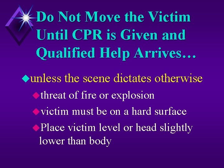 Basic Life Support C P R CPR Training