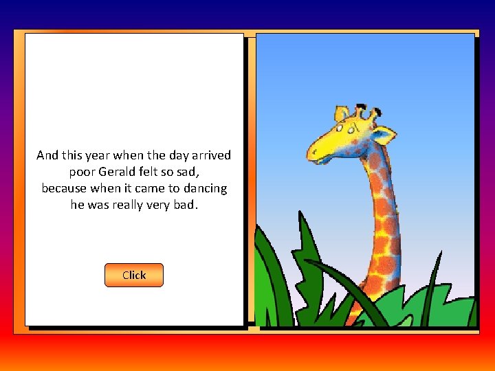 In our Power Point presentations we have disabled