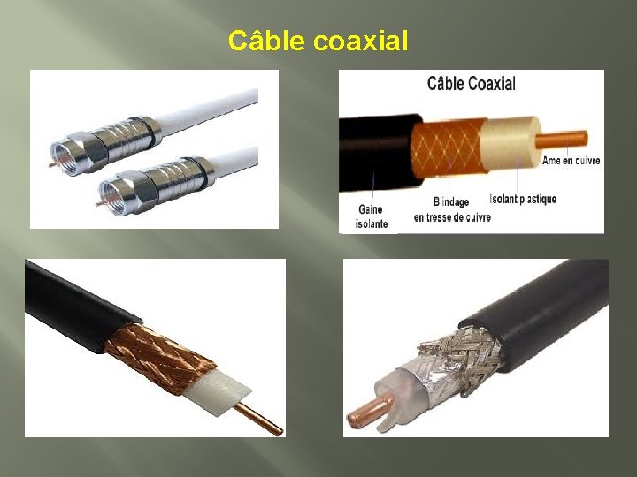 SUPPORTS DE TRANSMISSION CHAPITRE 1 Caractristiques des supports