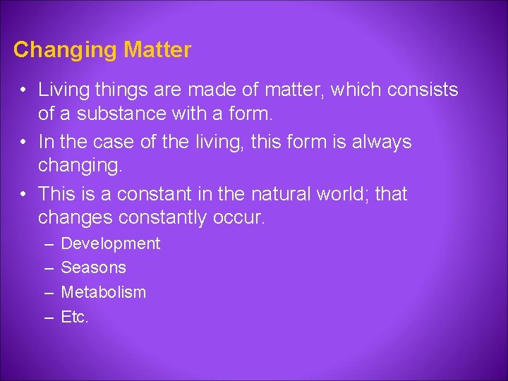 Objectives Identify where living things get energy Understand