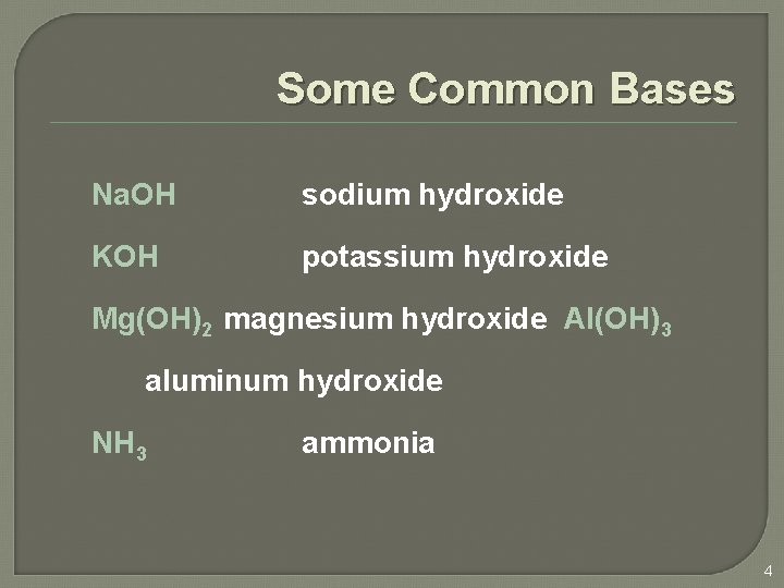 Introduction to Acids and Bases Chapter 19 Sections