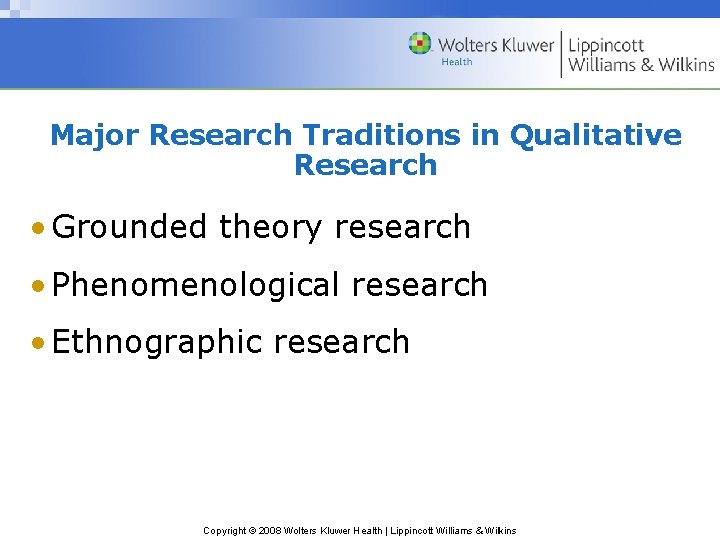 Chapter 3 Generating Evidence Key Concepts and Steps