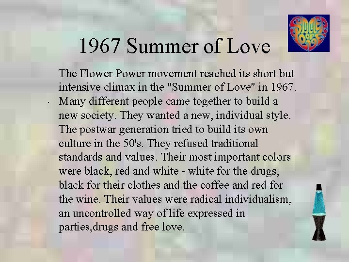 Counterculture Movement 1965 1971 Counterculture a movement made