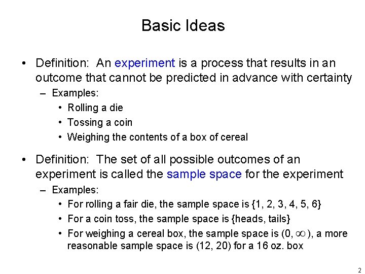 Quick Review of Probability Berlin Chen Department of
