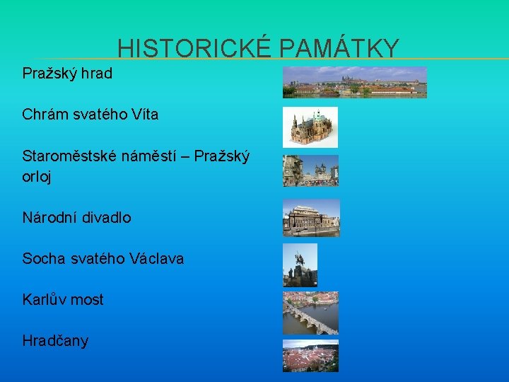 ZEMPIS VY52INOVACE1002hlavn msto Praha POPIS PREZENTACE 3 snmek