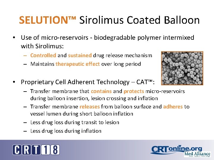 Impact of lesion length on 6 Months efficacy