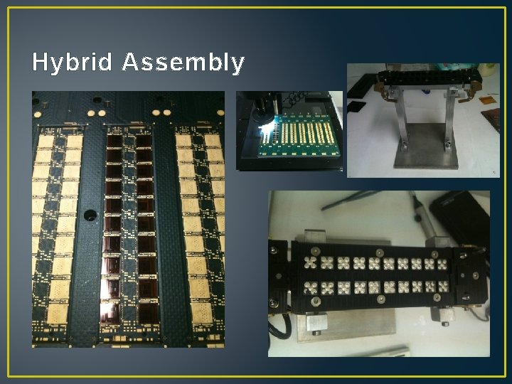 ATLAS Module building at Glasgow Andy Blue on