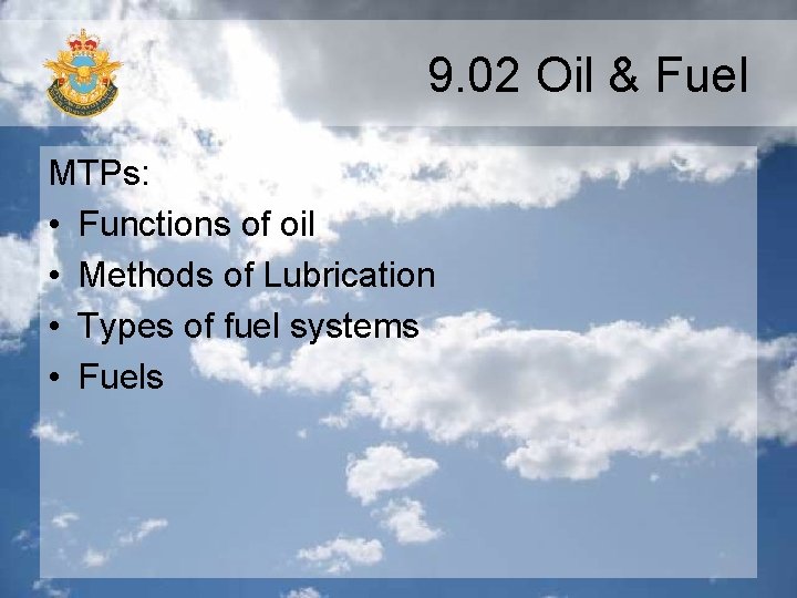 Aero Engines 9 02 Oil Fuel References FTGU