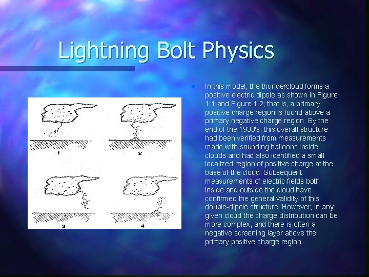 Lightning Bolt Physics Nathaniel Mc Clain II PHY