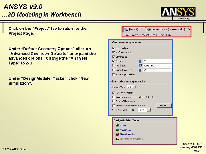 9 0 New Features Workbench 8 2 D