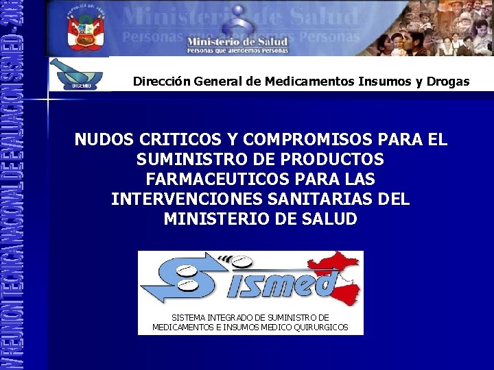 Direccin General de Medicamentos Insumos y Drogas NUDOS