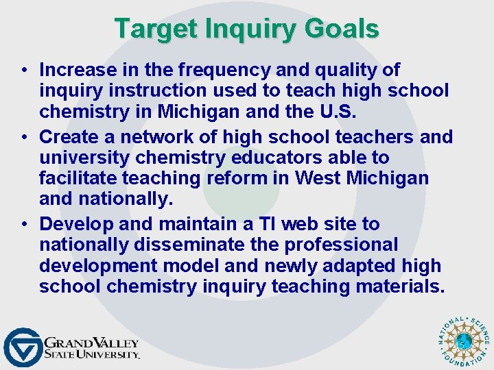 Strategies Materials and Resources for High School Inquiry