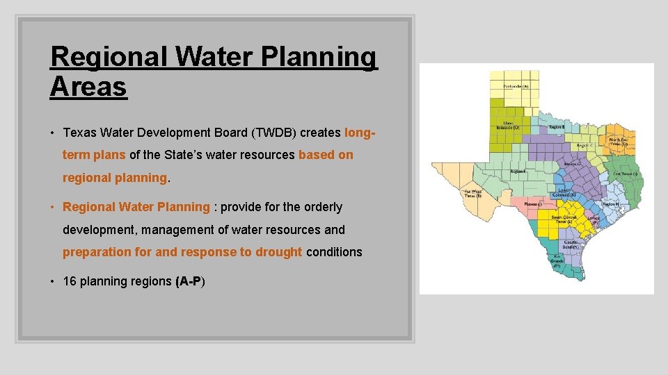 NOVEMBER 9 TH 2017 TEXAS DROUGHT PLANNING ELBIN