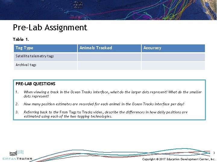 Fact or Artifact Interpreting Patterns in Ocean Tracks