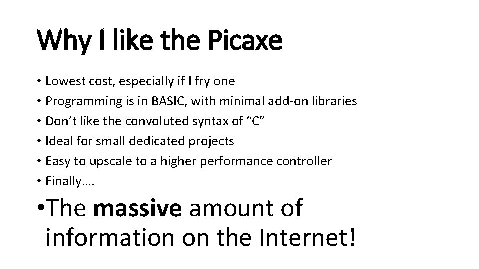 Testing 1 2 3 testing Picaxe Jump Start