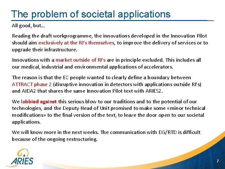 The new Innovation Pilot project Shaping our Future