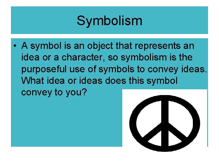 Allusion A reference in literature to another piece