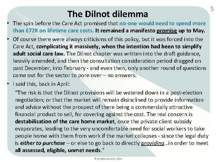 1 Dilnot Do LS and Dithering Belinda Schwehr