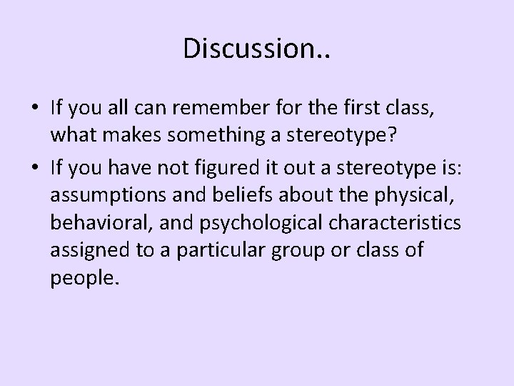 Media Literacy Understanding Stereotypes Images are powerful How