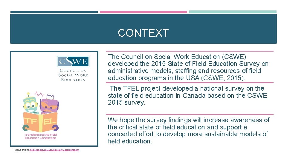 VIRTUAL FIELD SUMMIT TRANSFORMING THE FIELD EDUCATION LANDSCAPE