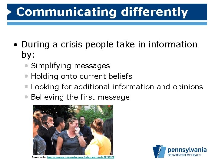 Crisis and Emergency Risk Communication CERC An Essential