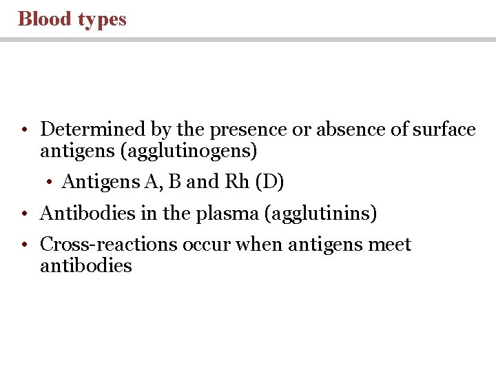 Anatomy Physiology SIXTH EDITION Lecture 19 Blood Lecturer