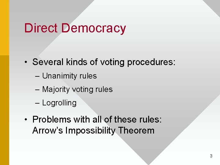 Chapter 6 Political Economy Public Finance 1 Mc