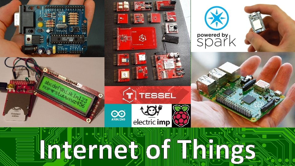 Internet of Things The Microcontroller Spectrum Application Specific