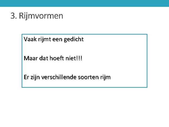 LESSENSERIE POZIE 3 havovwo Lesdoelen Je kunt een