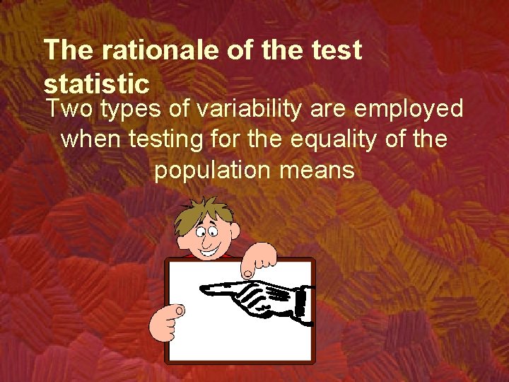 Chapter 15 Analysis of Variance 15 1 Introduction
