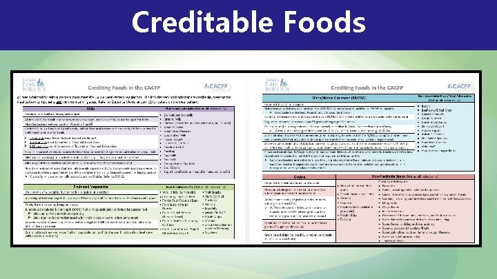 Using the Food Buying Guide Calculator Child and