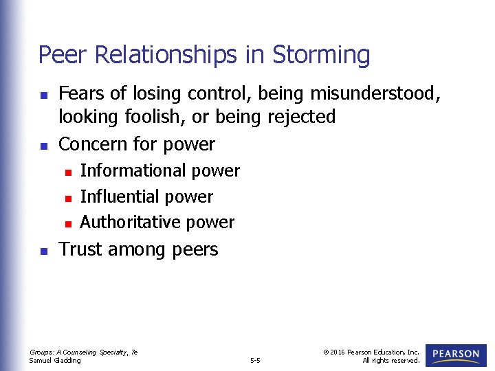 Chapter 5 The Transition Period in a Group