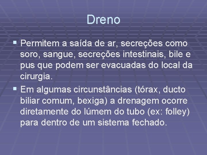 DRENOS SERVIO DE EDUCAO EM ENFERMAGEM www uftm