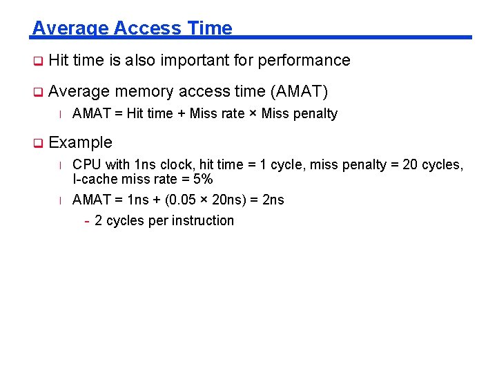 Computer Organization CS 224 Fall 2012 Lessons 41