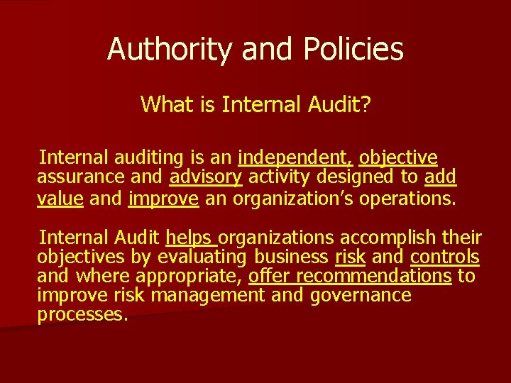 Information Technology Audit Process Business Practices Seminar Paul