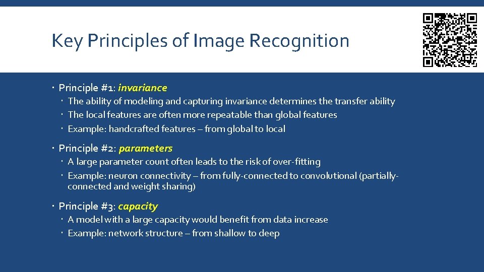 Deep Neural Networks Recognition Transfer and Understanding Contributors