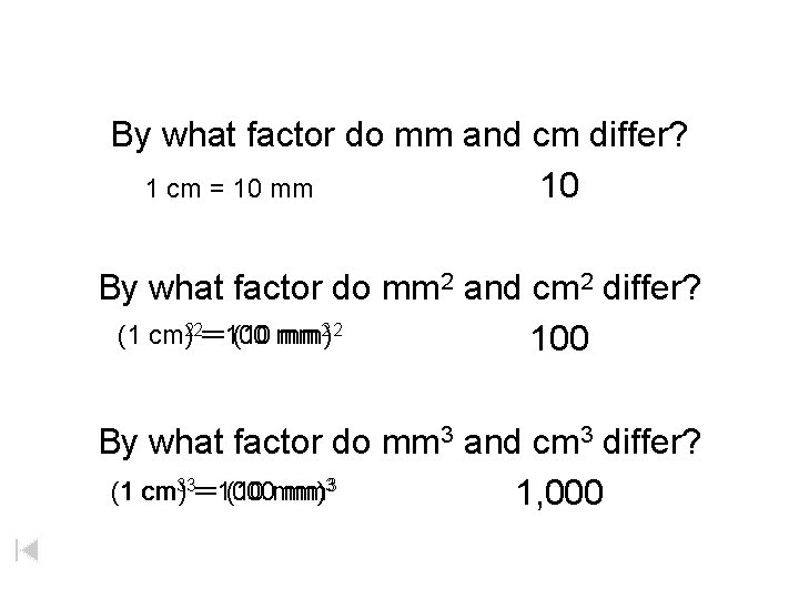 Conversion Factors and Unit Cancellation A physical quantity