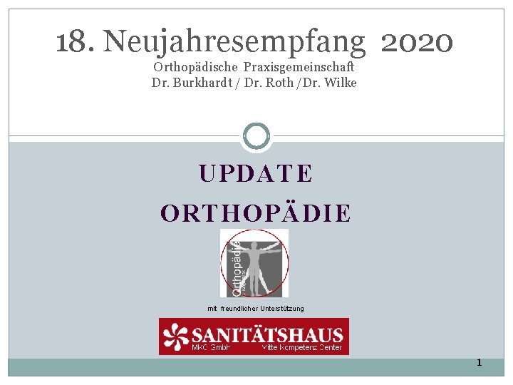 18 Neujahresempfang 2020 Orthopdische Praxisgemeinschaft Dr Burkhardt Dr