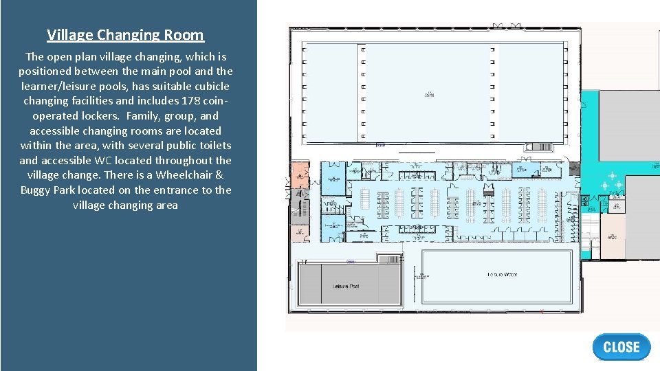 SOUTH LAKE LEISURE CENTRE SECTION 1 FACILITY LAYOUT