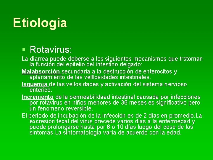 DIARREA AGUDA INFANTIL ANATOMIA El aparato digestivo es