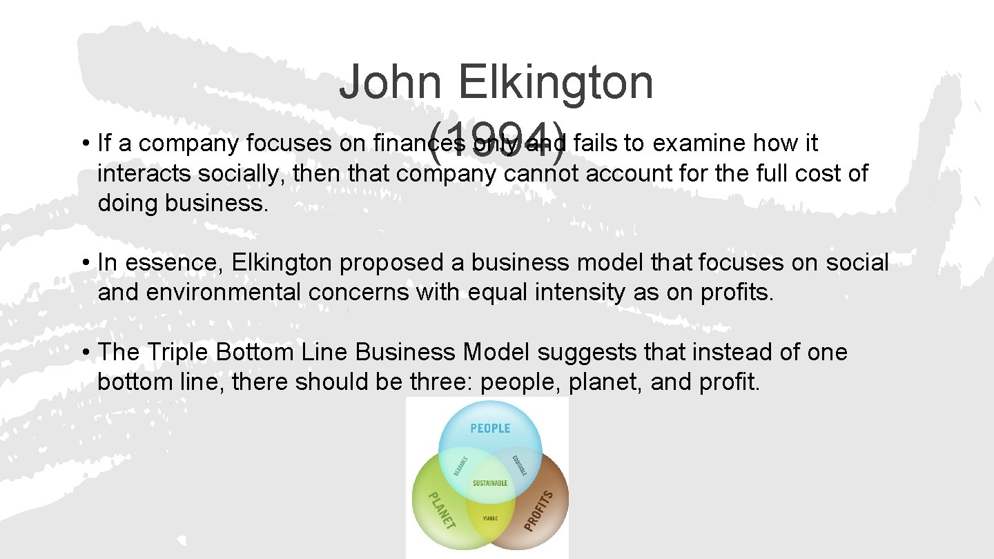 The Triple Bottom Line The Competitive Advantage of