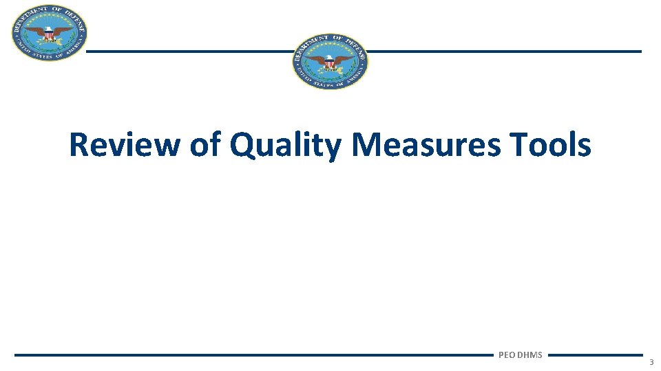 Department of Defense EHR ORYX Health Check PEO